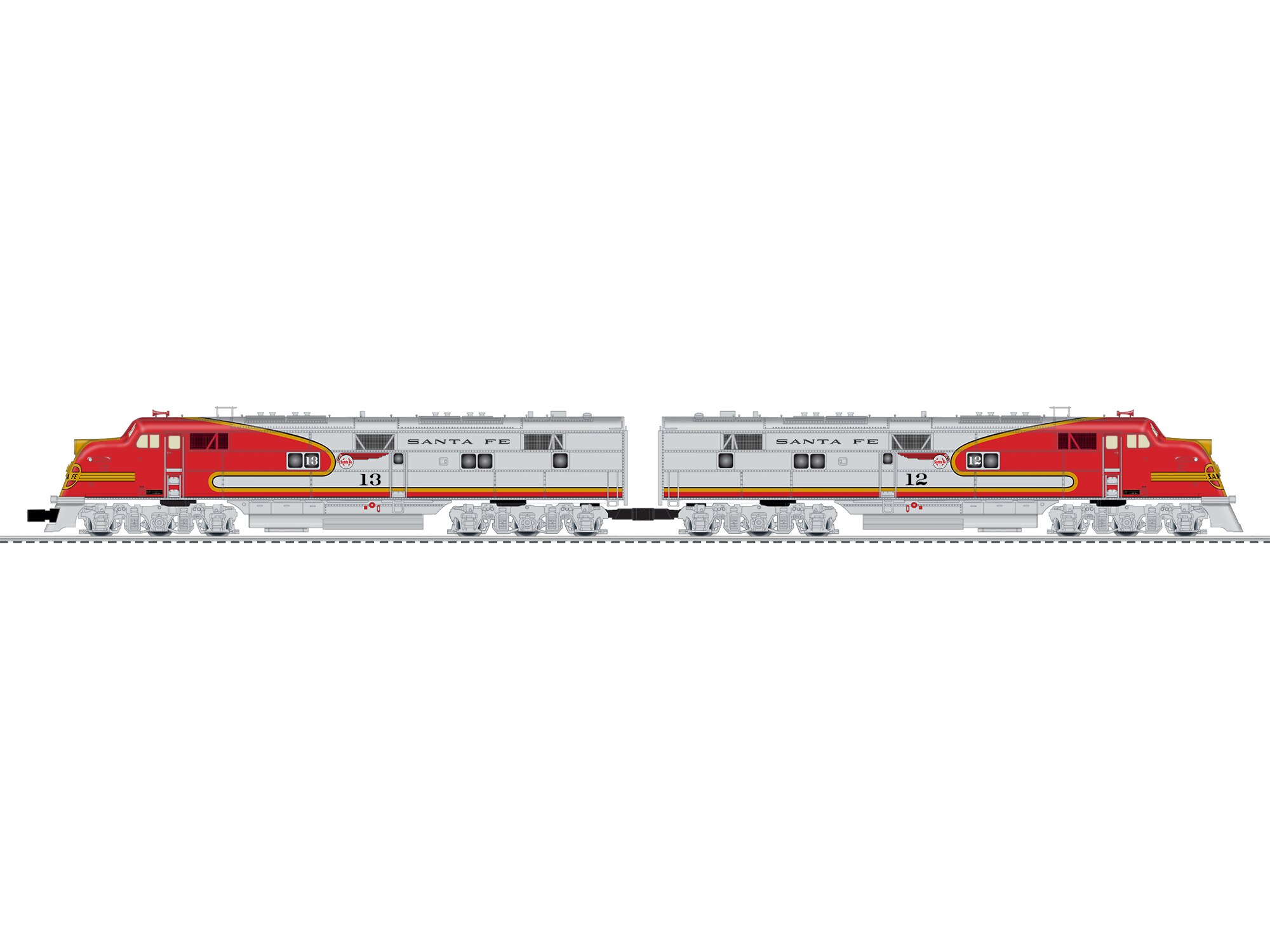 Santa Fe LEGACY E6 AA Set #12/13