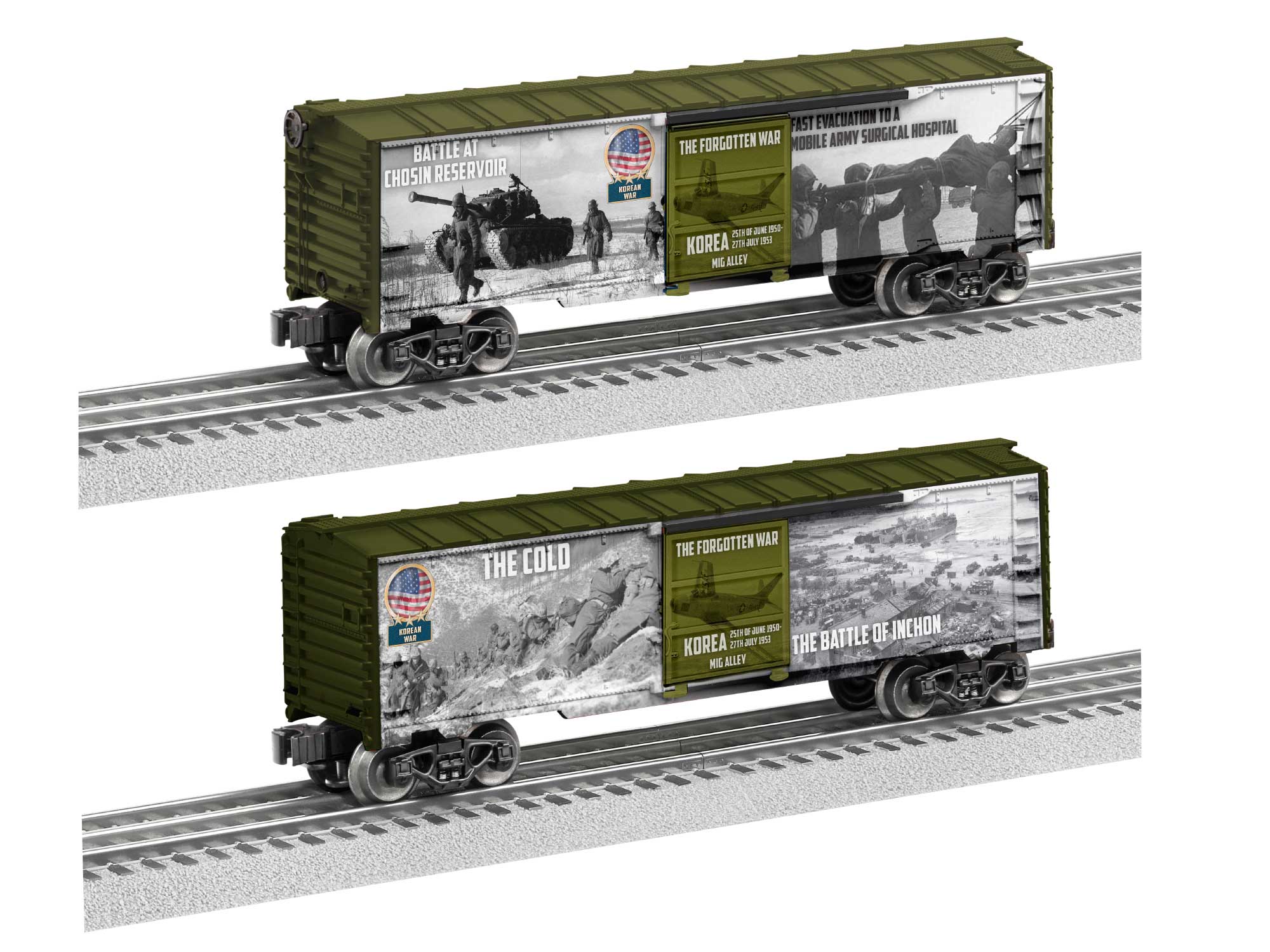 Korean War Made in USA Boxcar