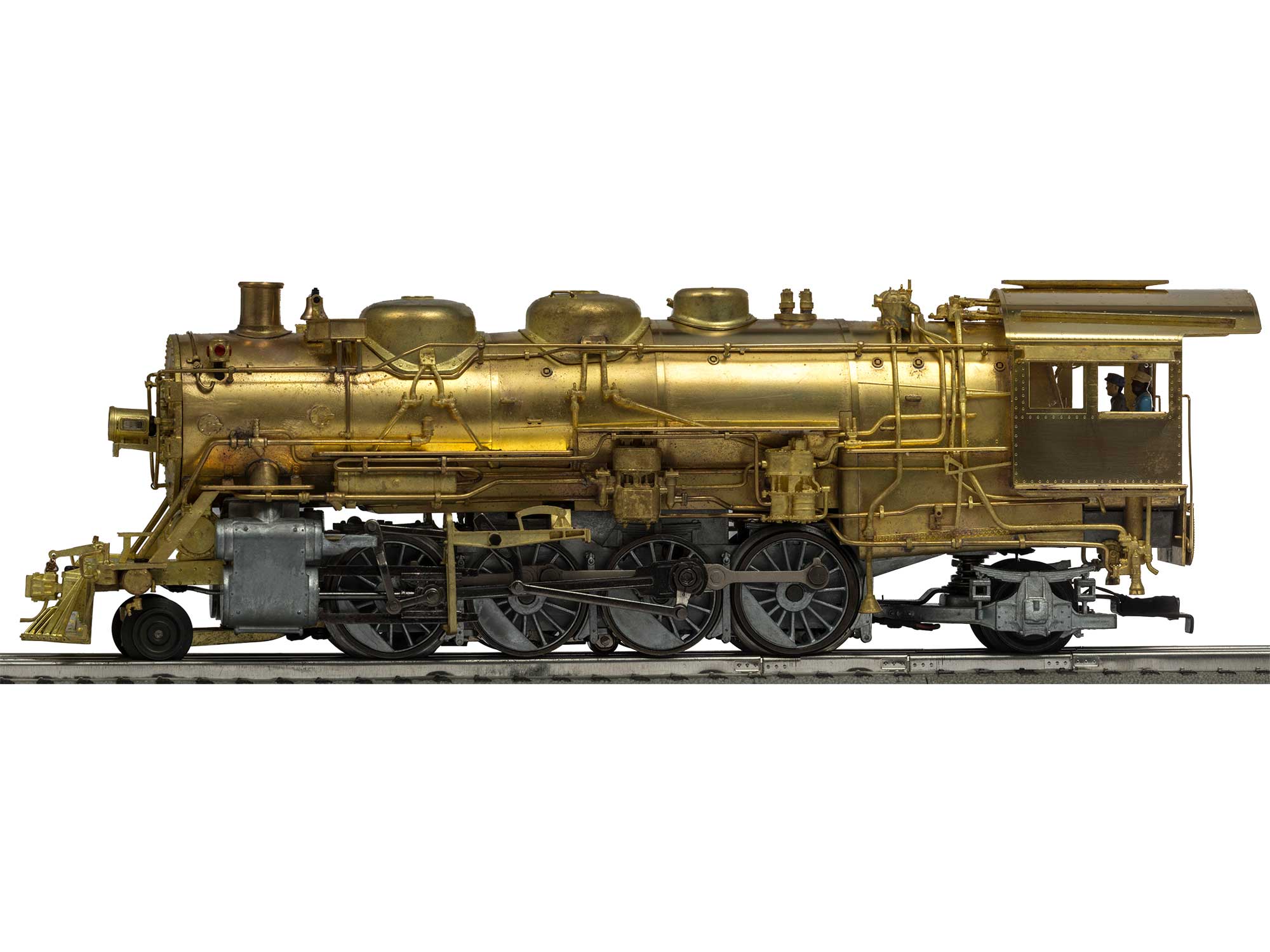 LEGACY Brass Hybrid Santa Fe 3160 Class Mikado #3222 - Unpainted