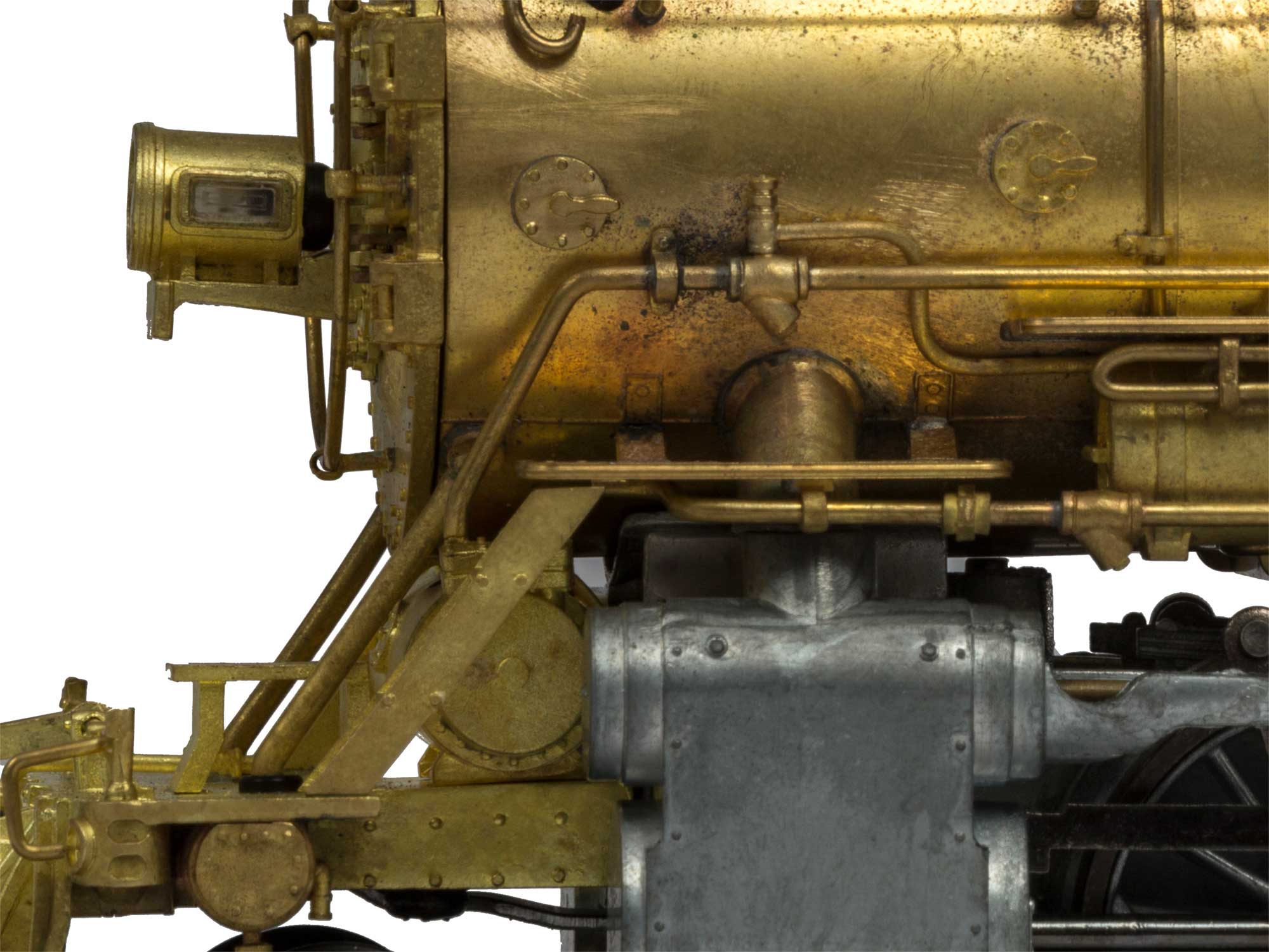 LEGACY Brass Hybrid Santa Fe 3160 Class Mikado #3222 - Unpainted