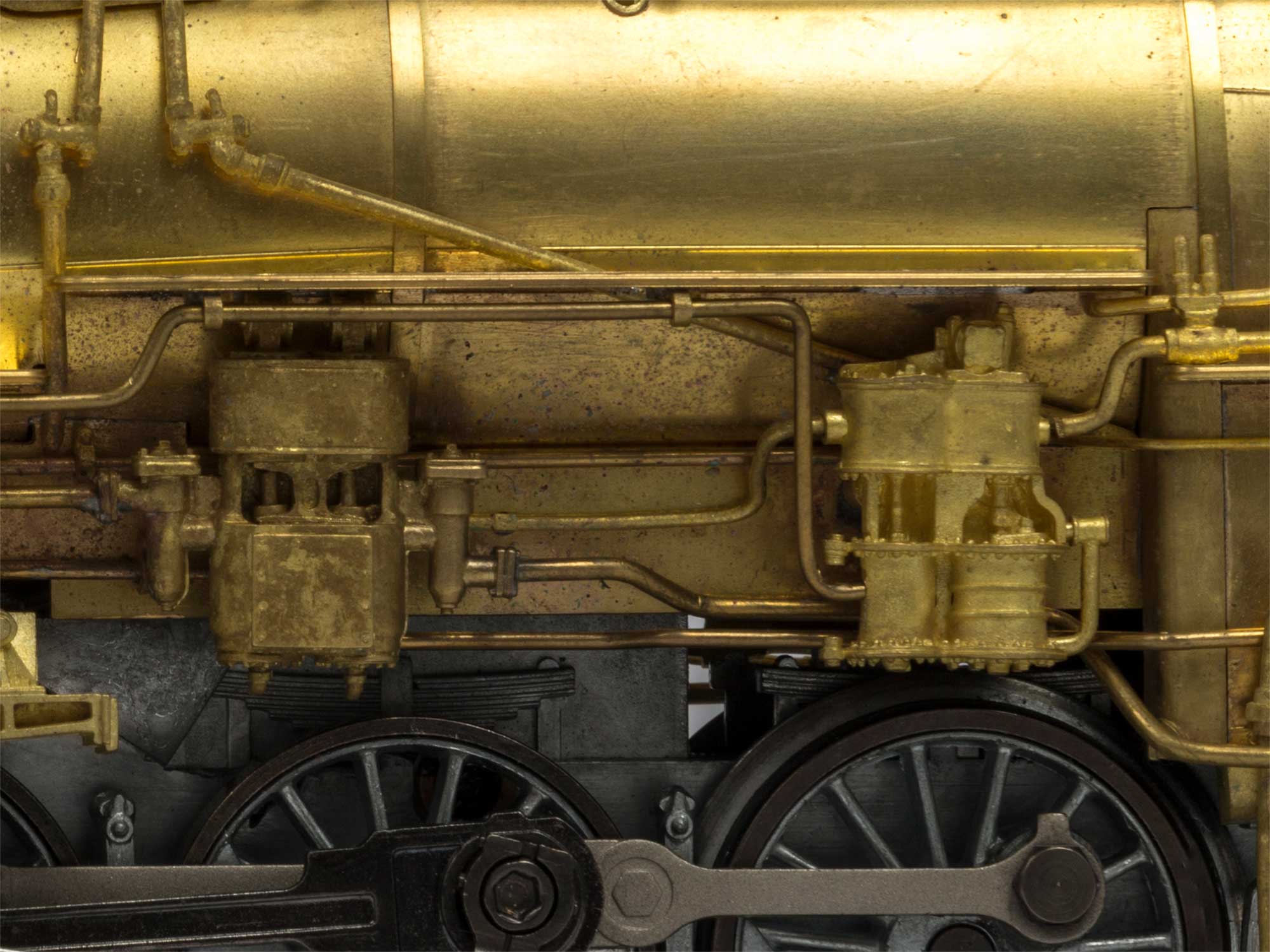 LEGACY Brass Hybrid Santa Fe 3160 Class Mikado #3222 - Unpainted