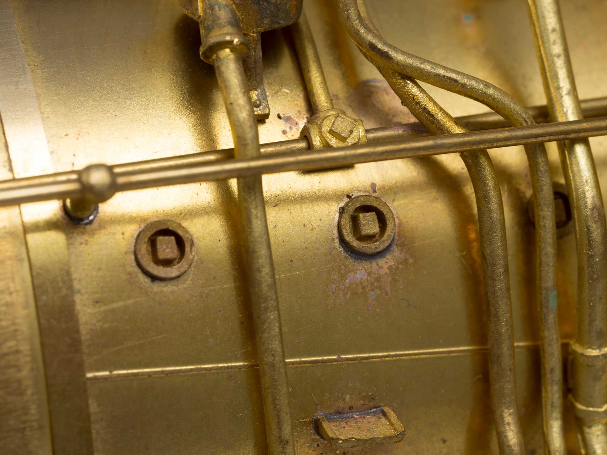 LEGACY Brass Hybrid Santa Fe 3160 Class Mikado #3222 - Unpainted