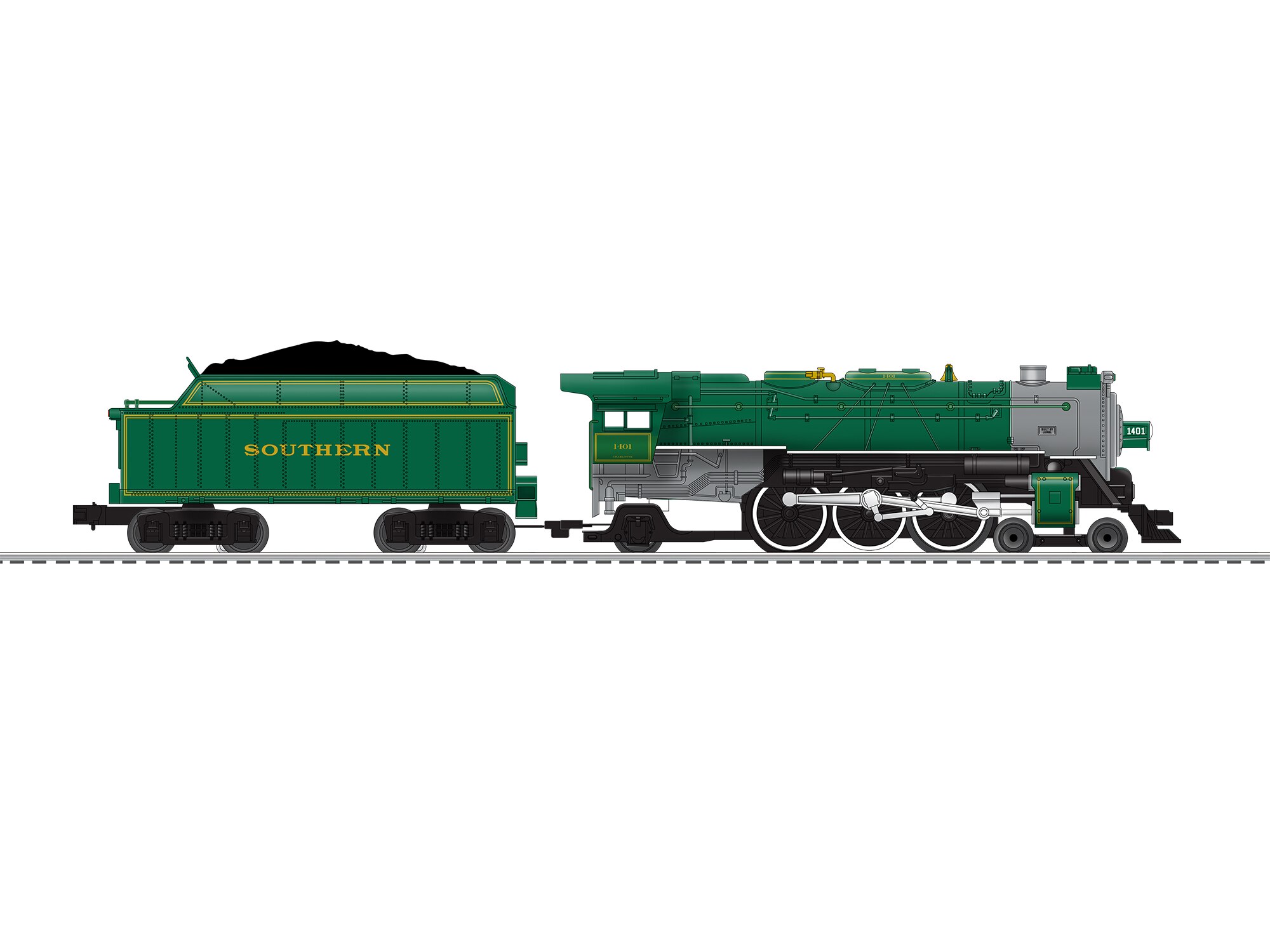 Southern LionChief Plus 4-6-2 Pacific #1401