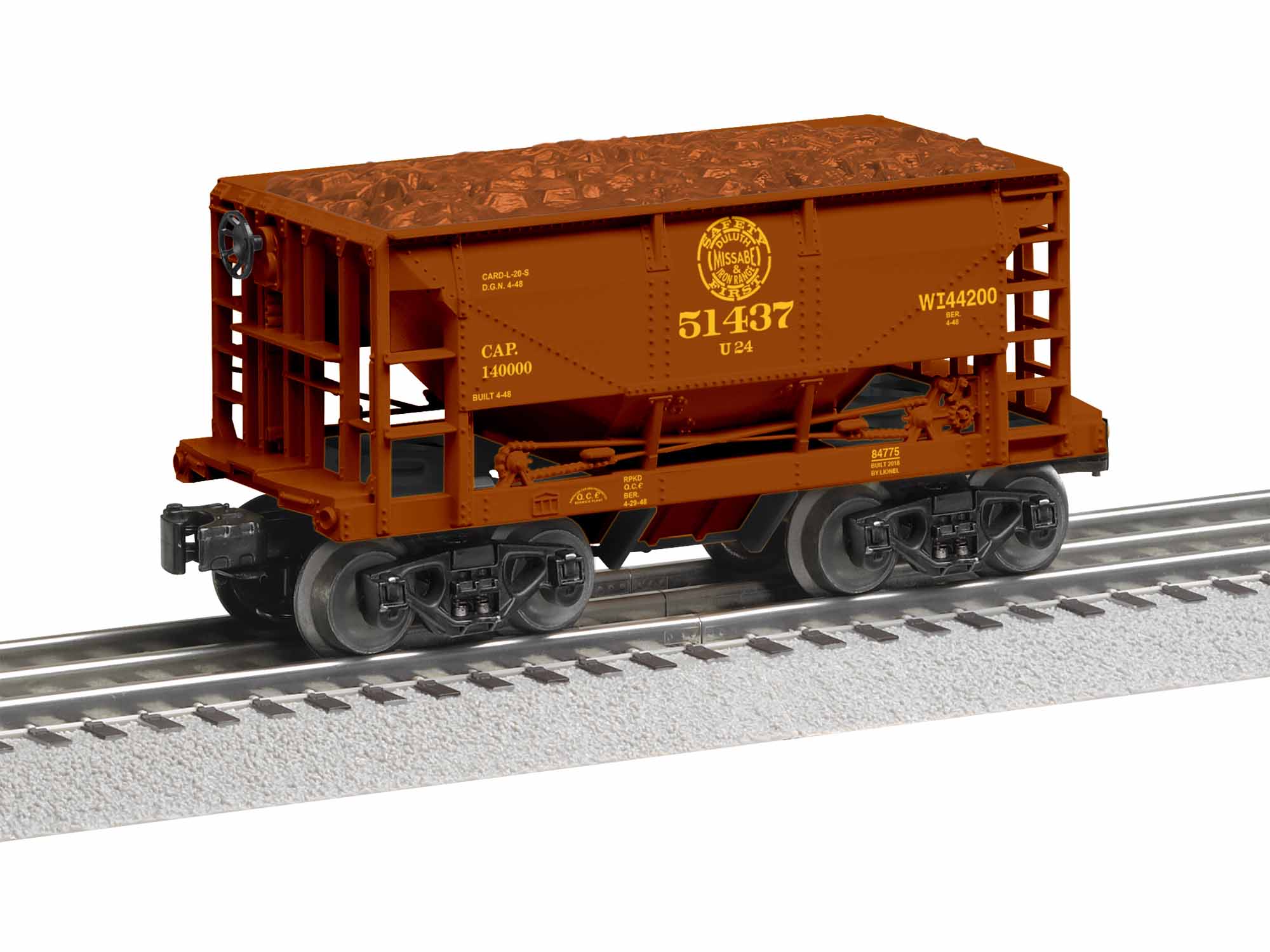 Duluth, Missabe and Iron Range Railway Ore Car 6-Pack