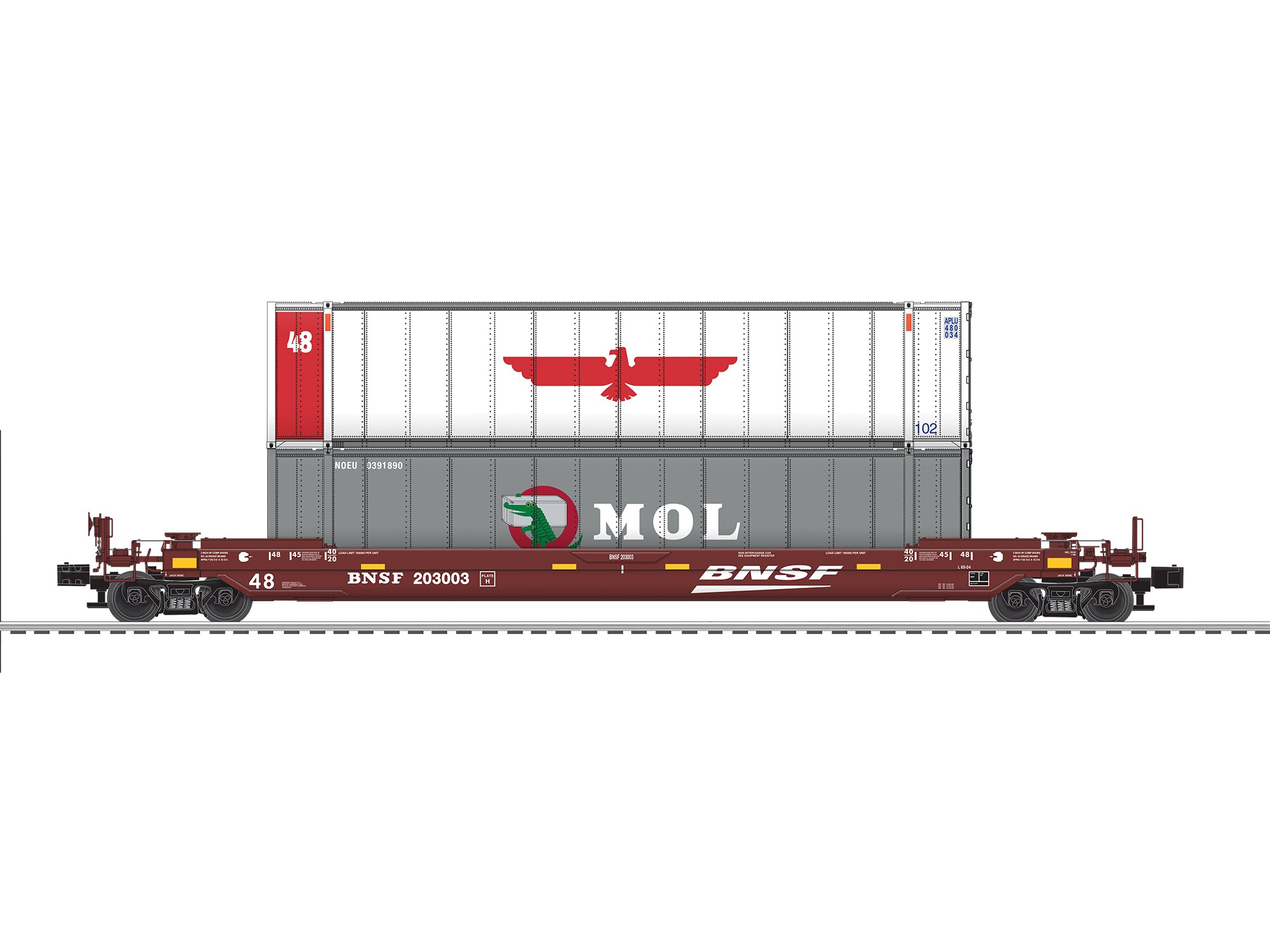 BNSF Husky Stack #203003