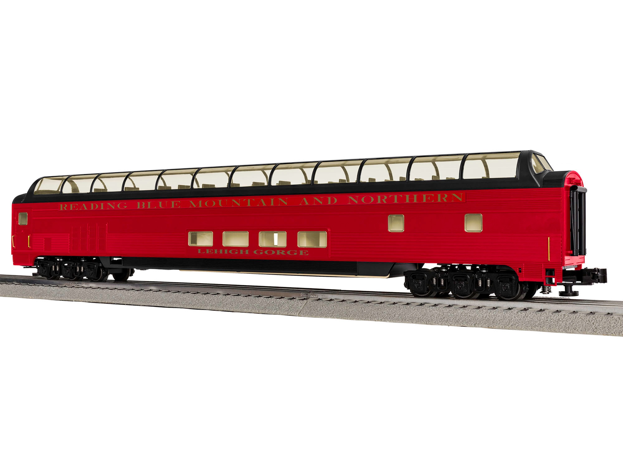 21" Reading & Northern StationSounds Dome Car #4