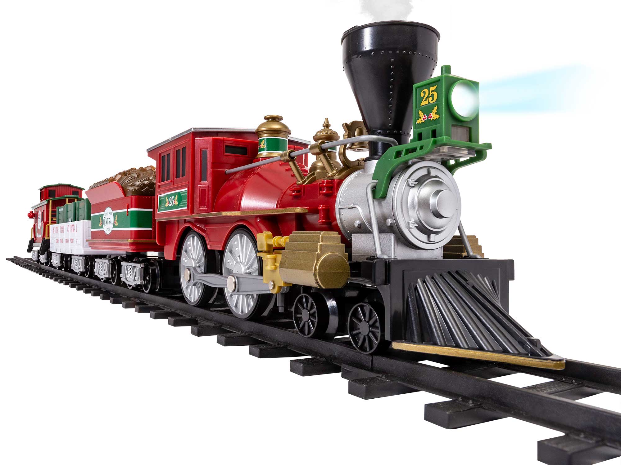 North Pole Central Ready-to-Play Train Set w/ Bluetooth
