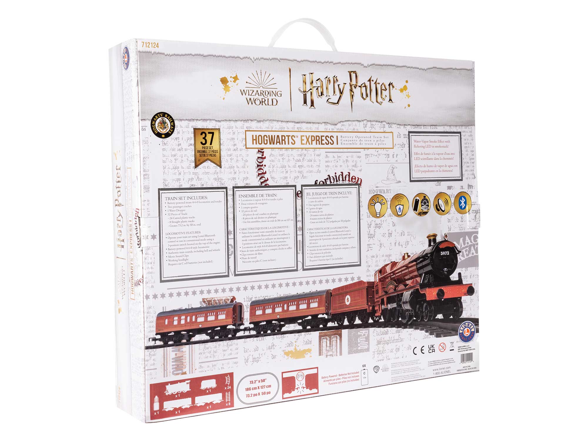 Hogwarts Express Ready-to-Play Train Set w/ Bluetooth