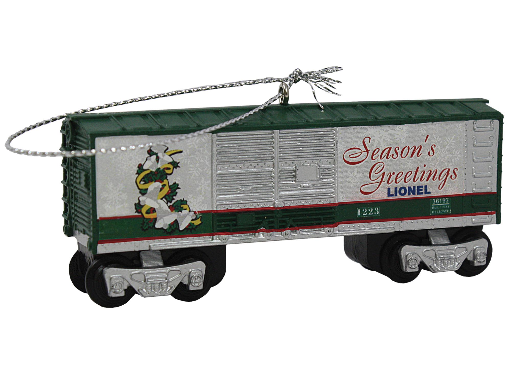 Silver Bell Express 48-piece Mixed Ornament Set