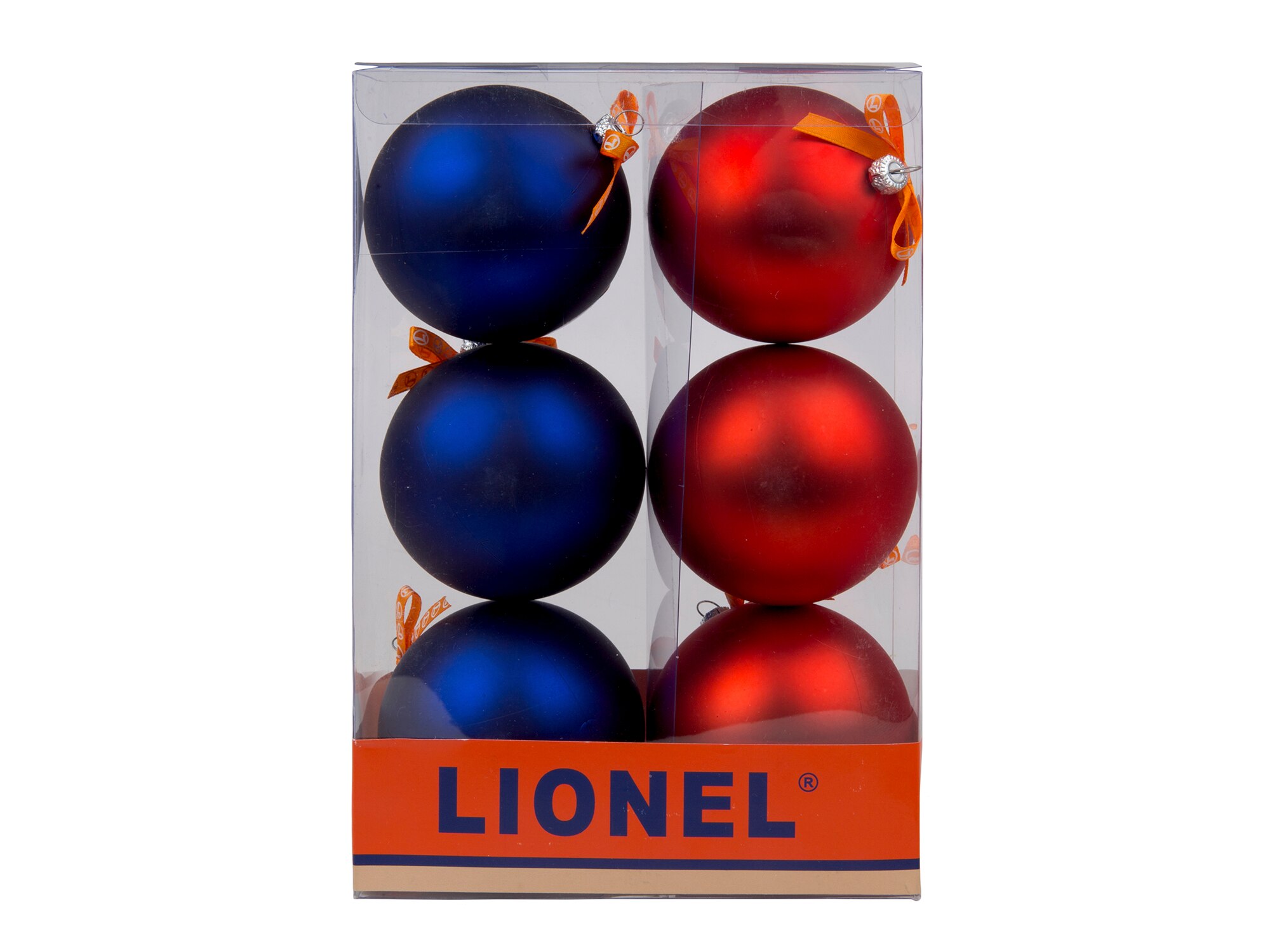 Lionel 6-Pack Shatterproof Logo Ornament