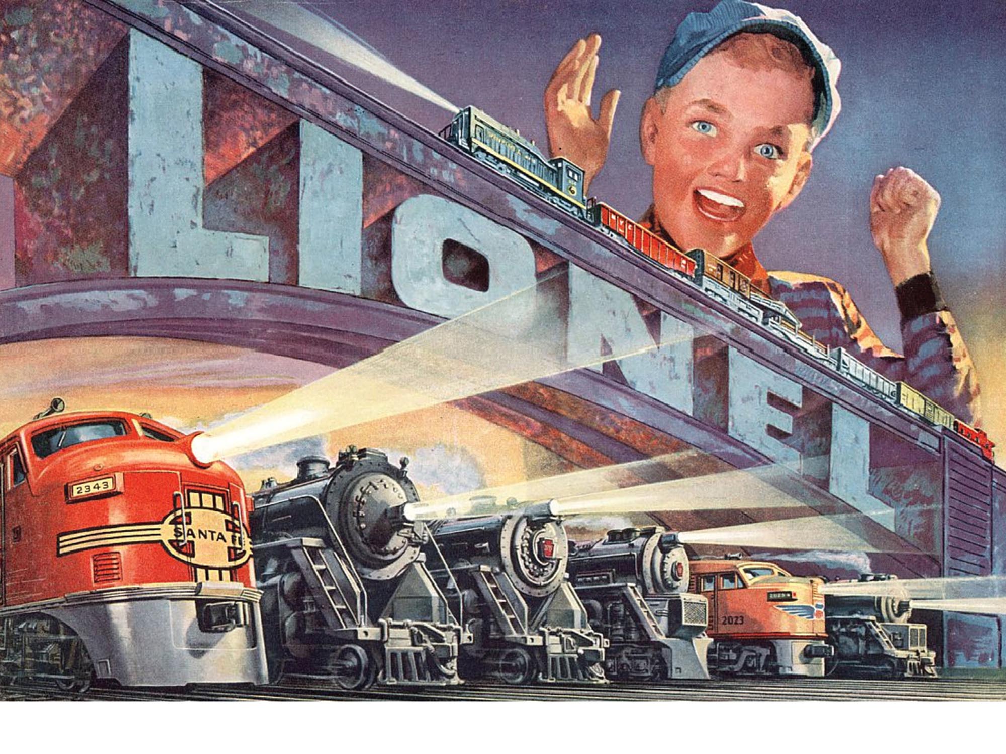 1952 Catalog Cover Classic Lionel Mouse Pad