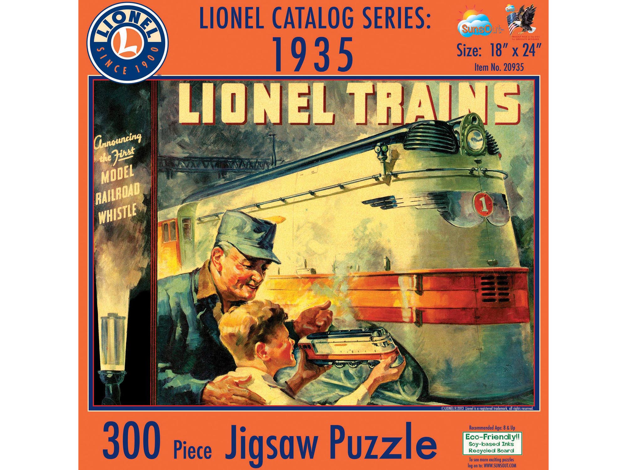 Lionel Catalog Series Puzzle 1935 (300 pcs)