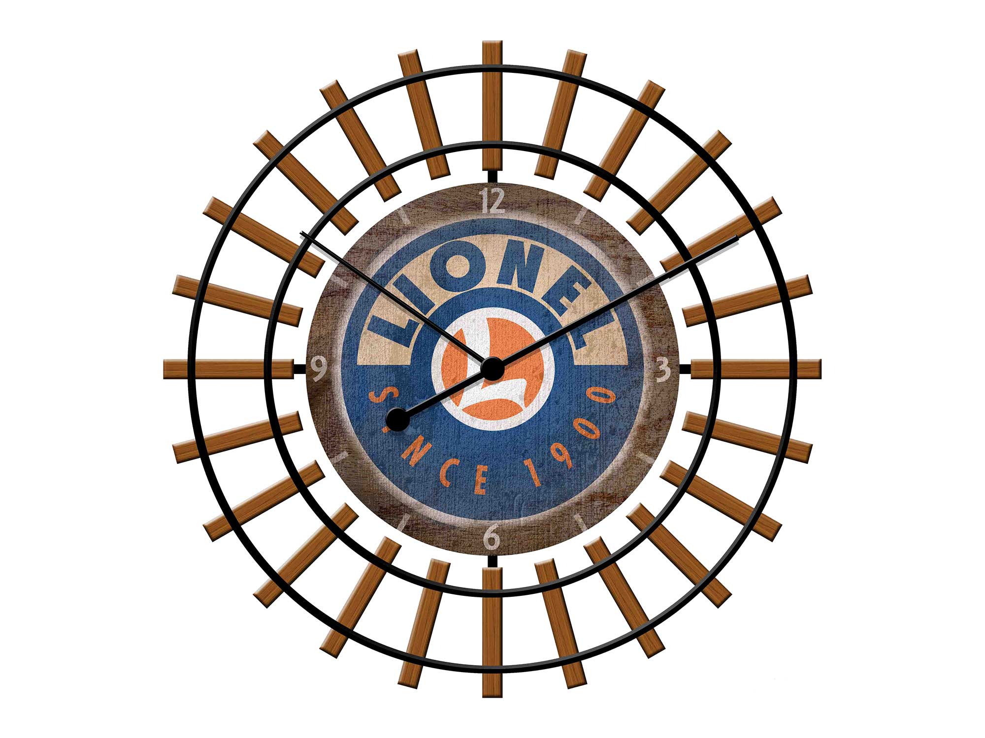 Lionel Railroad Clock