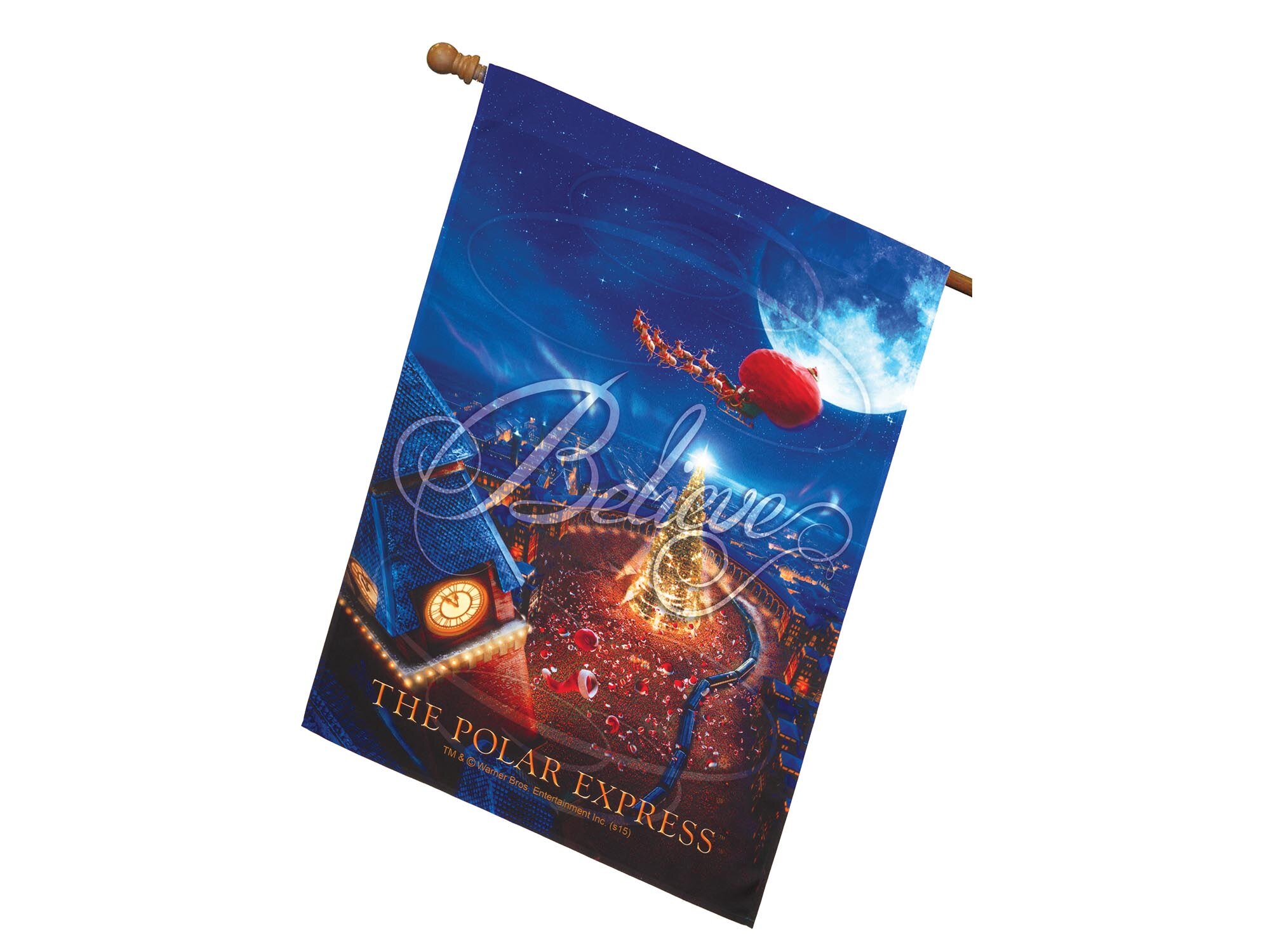 The Polar Express™ 'North Pole Tree' House Flag