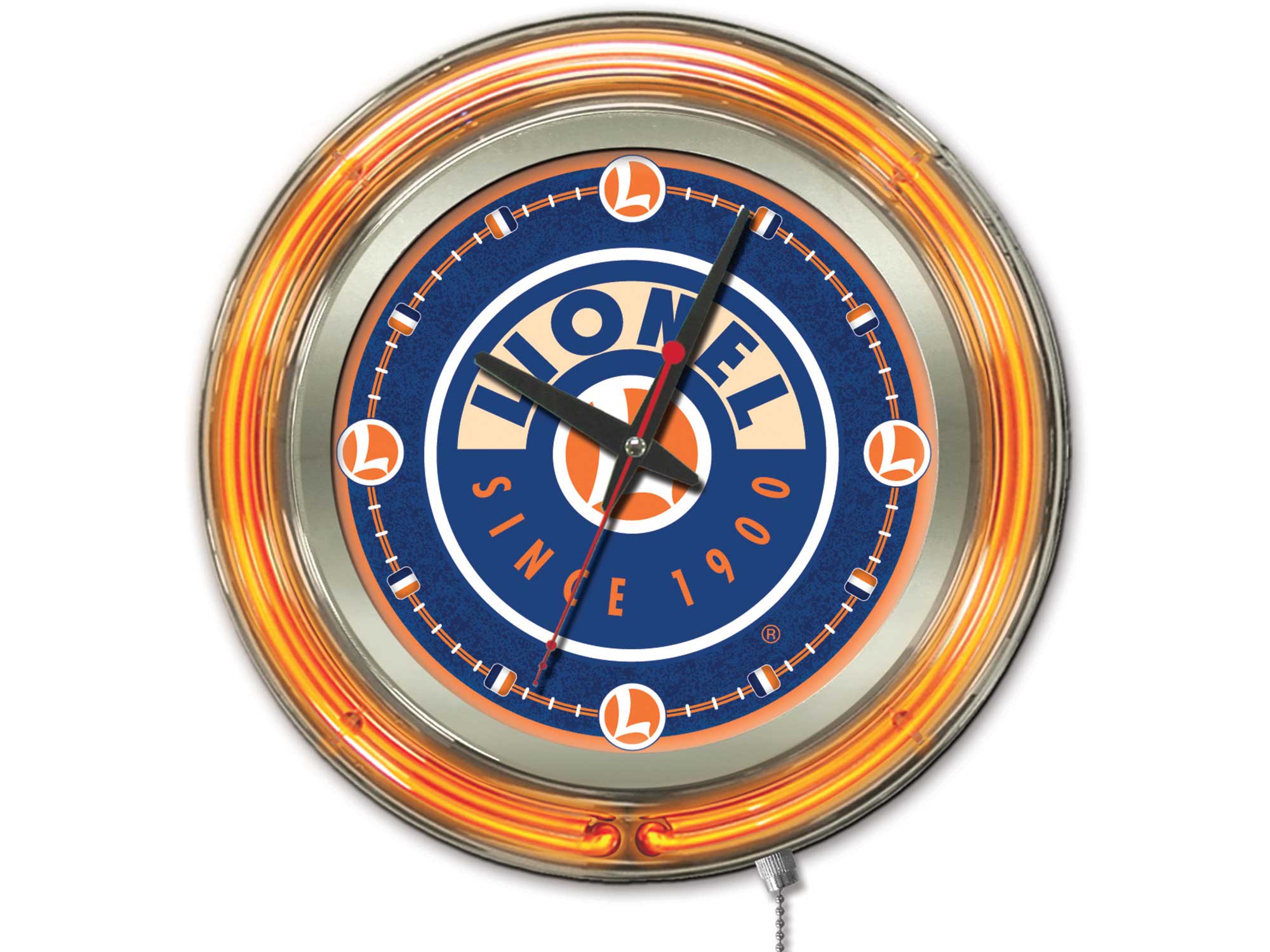 Lionel Neon Pub Clock