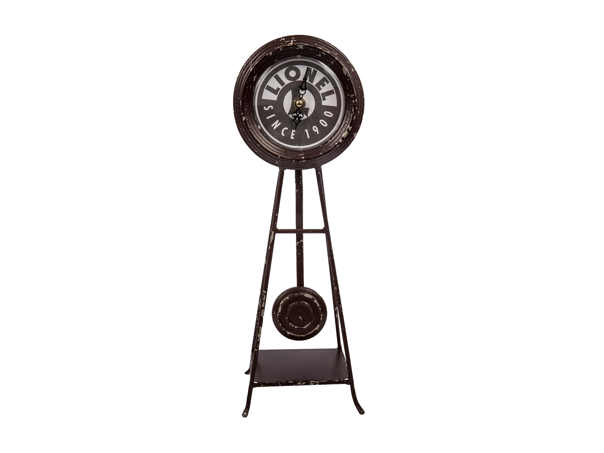 Iron Pendulum Table Clock