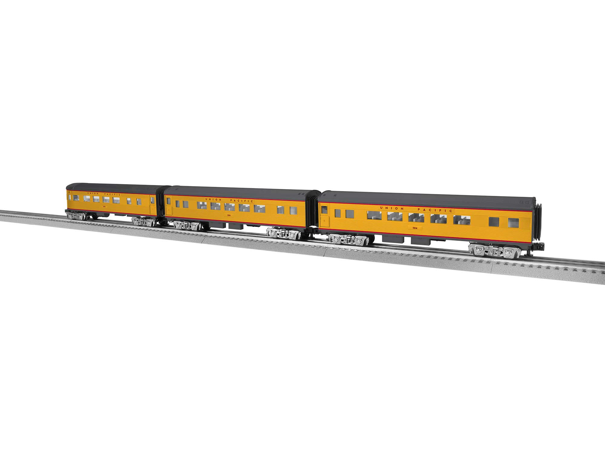 Union Pacific Streamlined Passenger Coach 3-Pack