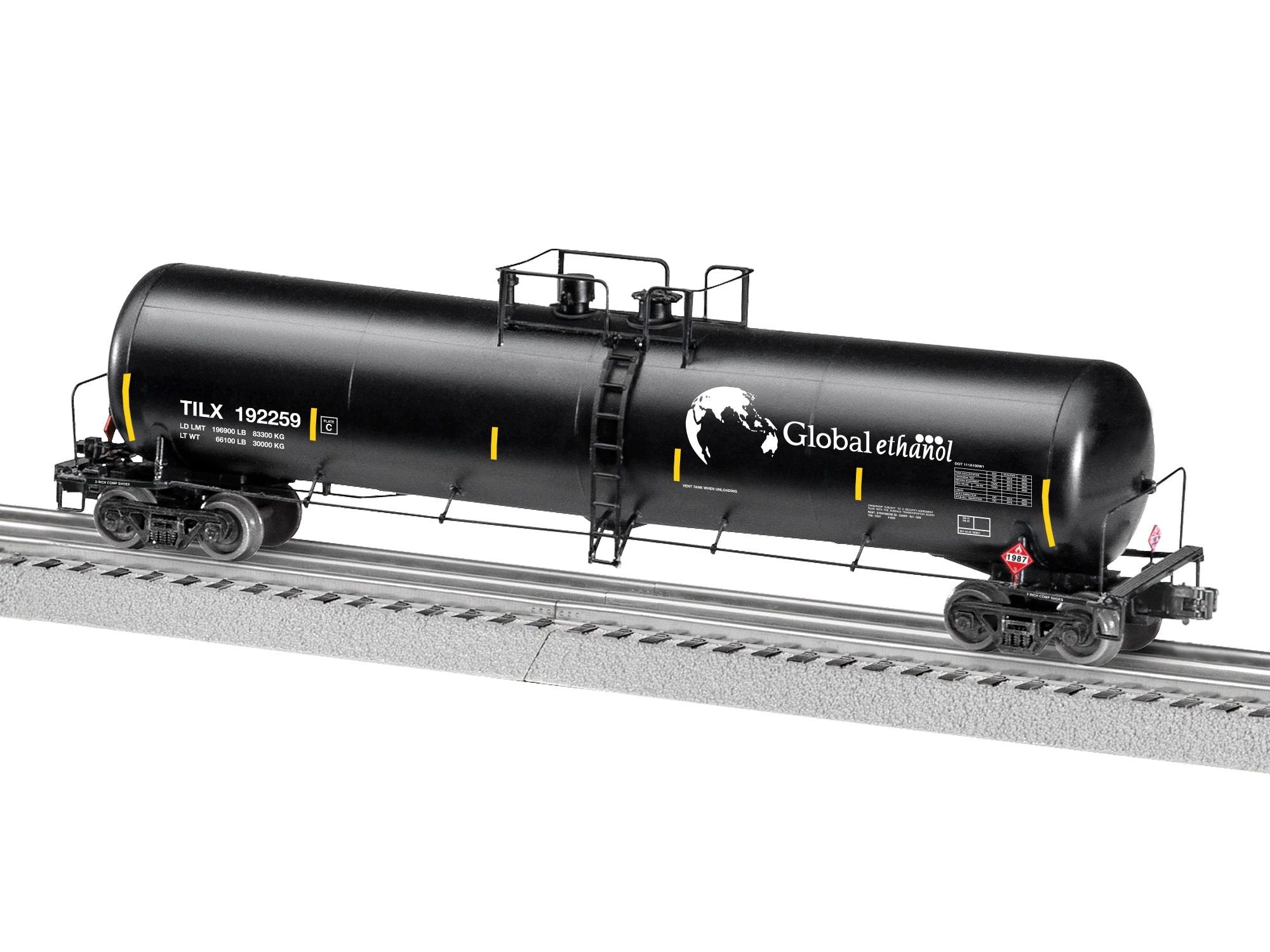 Global Ethanol VISION Ethanol Tank Car #192259