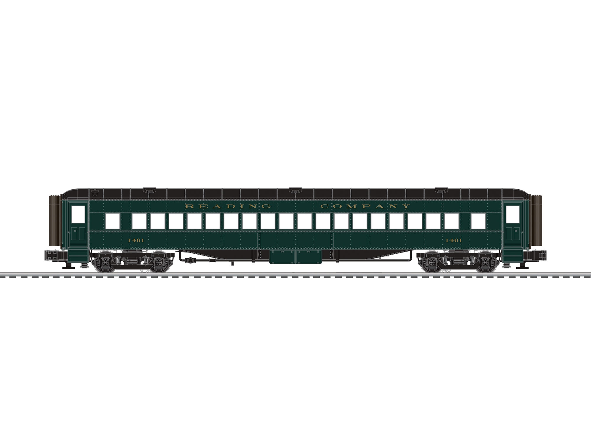 Reading 72' Passenger 2 Pack B (solid green)