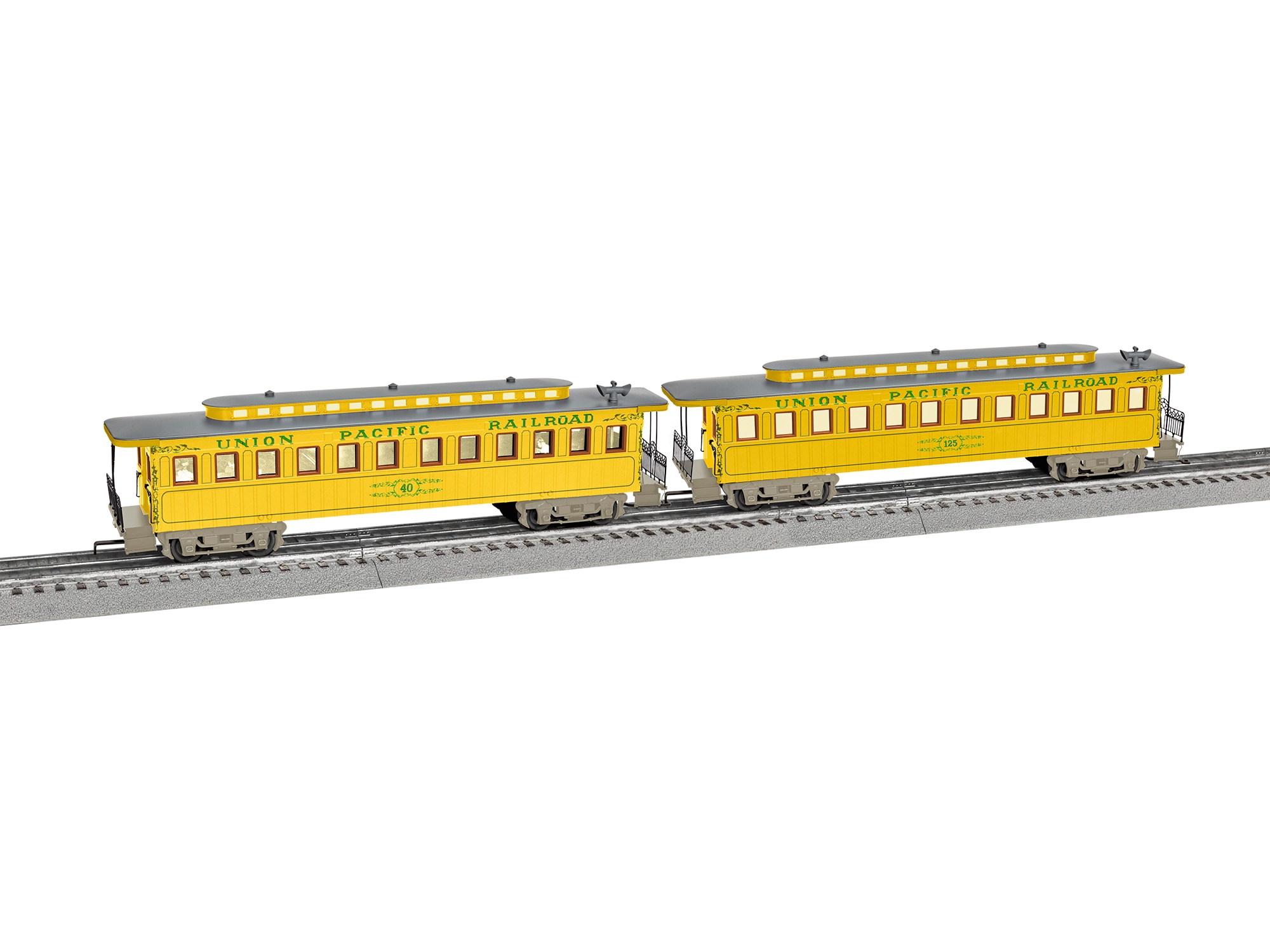 Union Pacific 1860s Coach 2 Pack