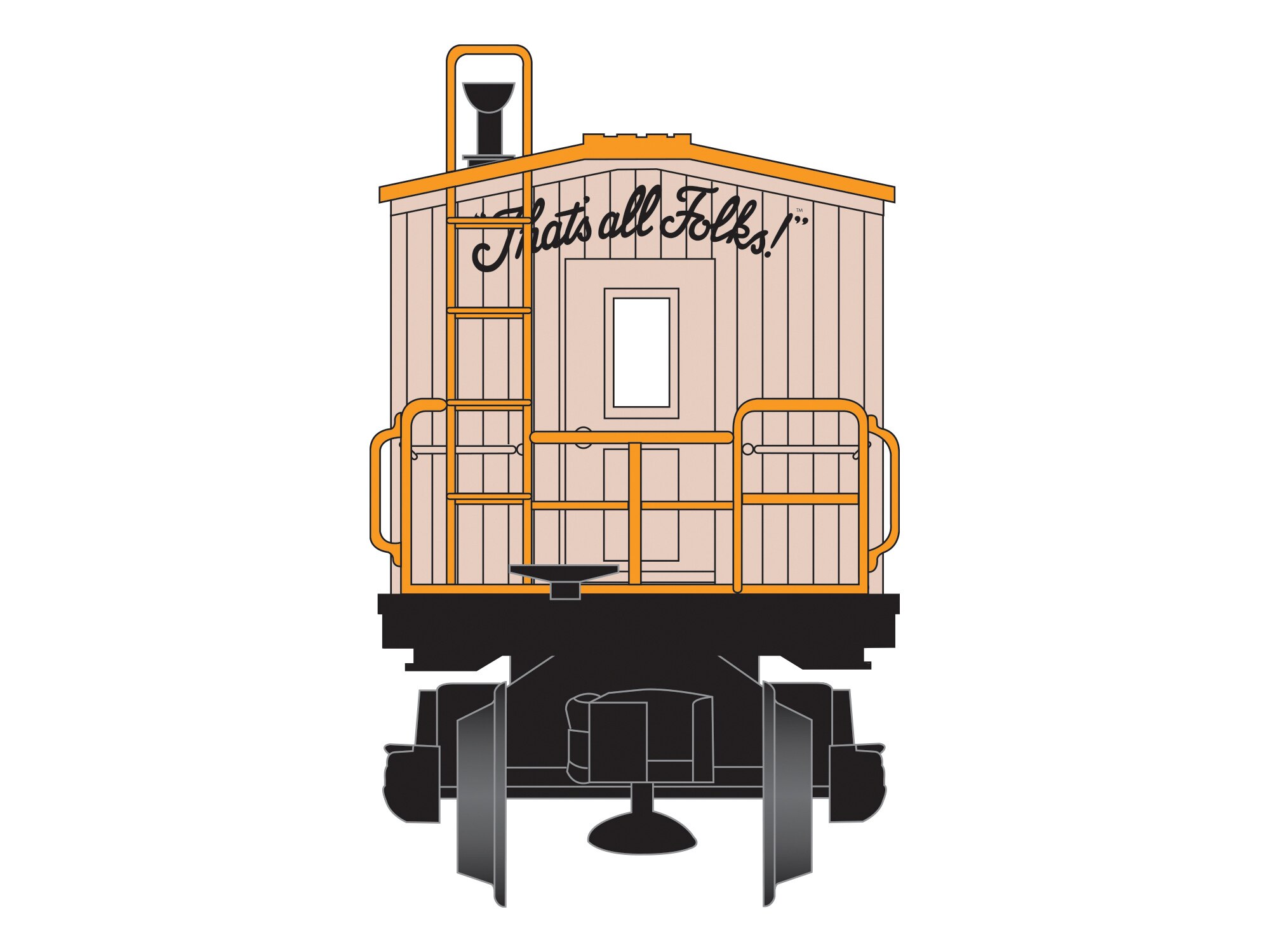 Looney Tunes Work Caboose