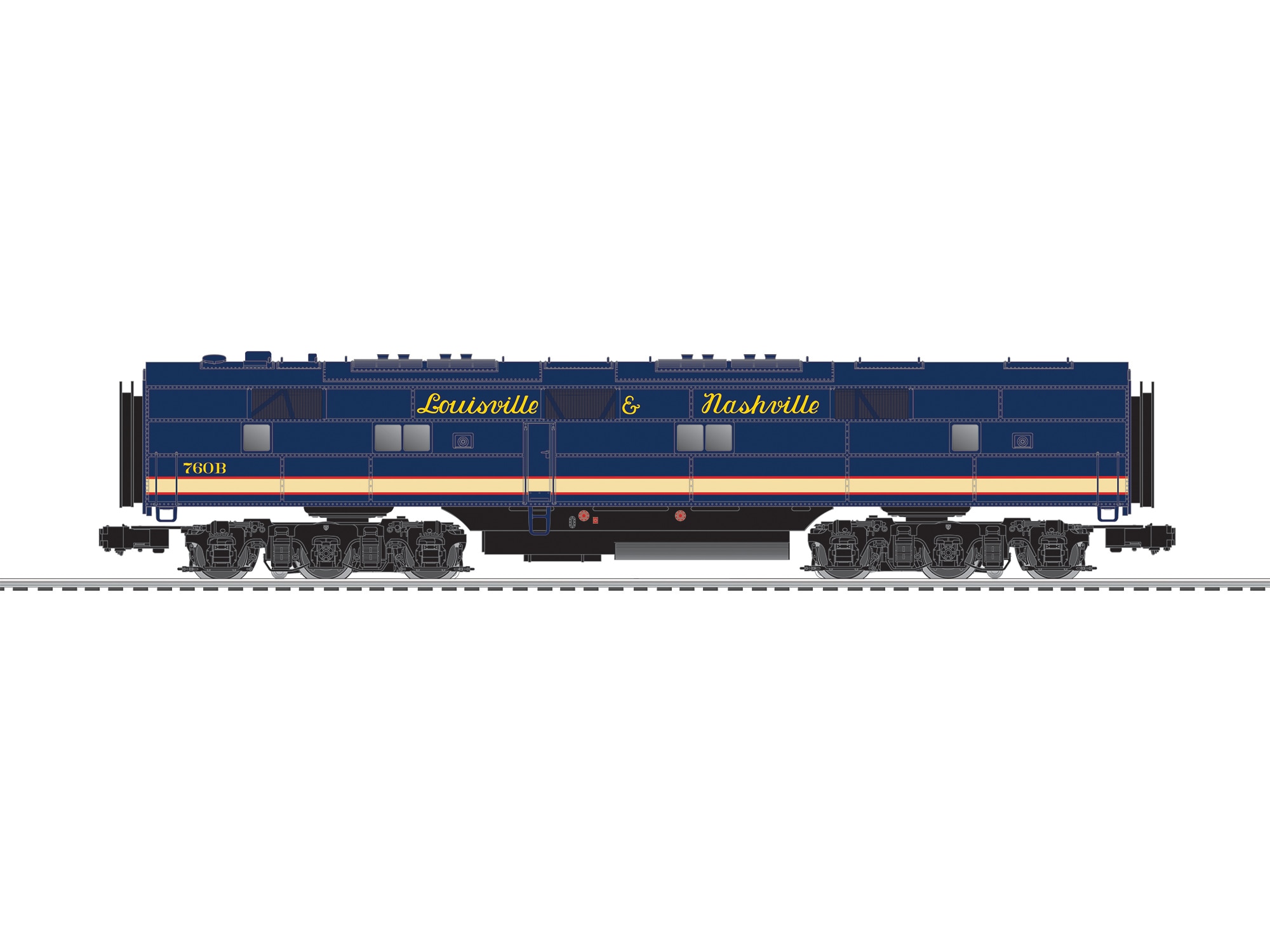 Louisville & Nashville SuperBass E7B #760B