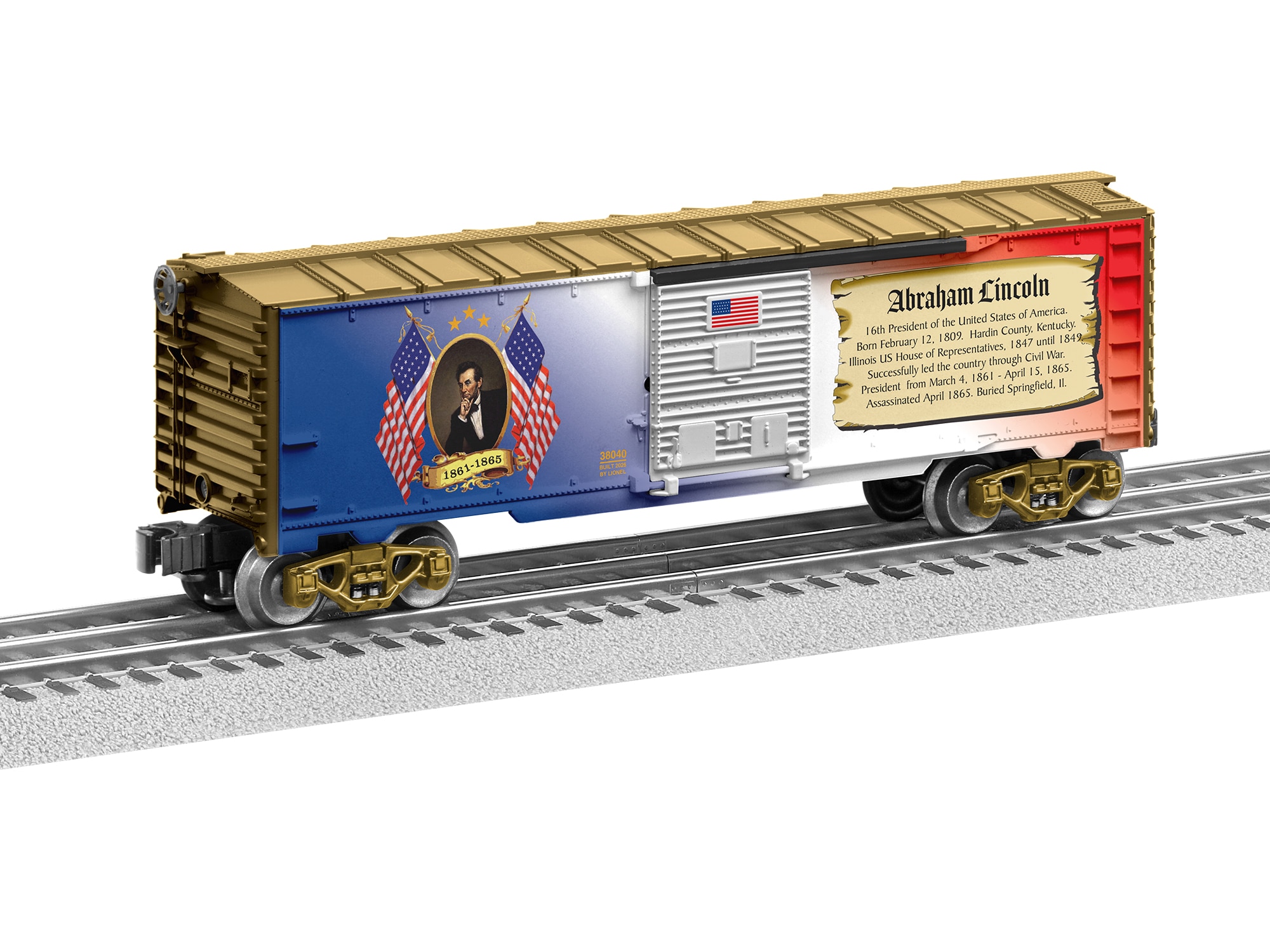 Abraham Lincoln Boxcar