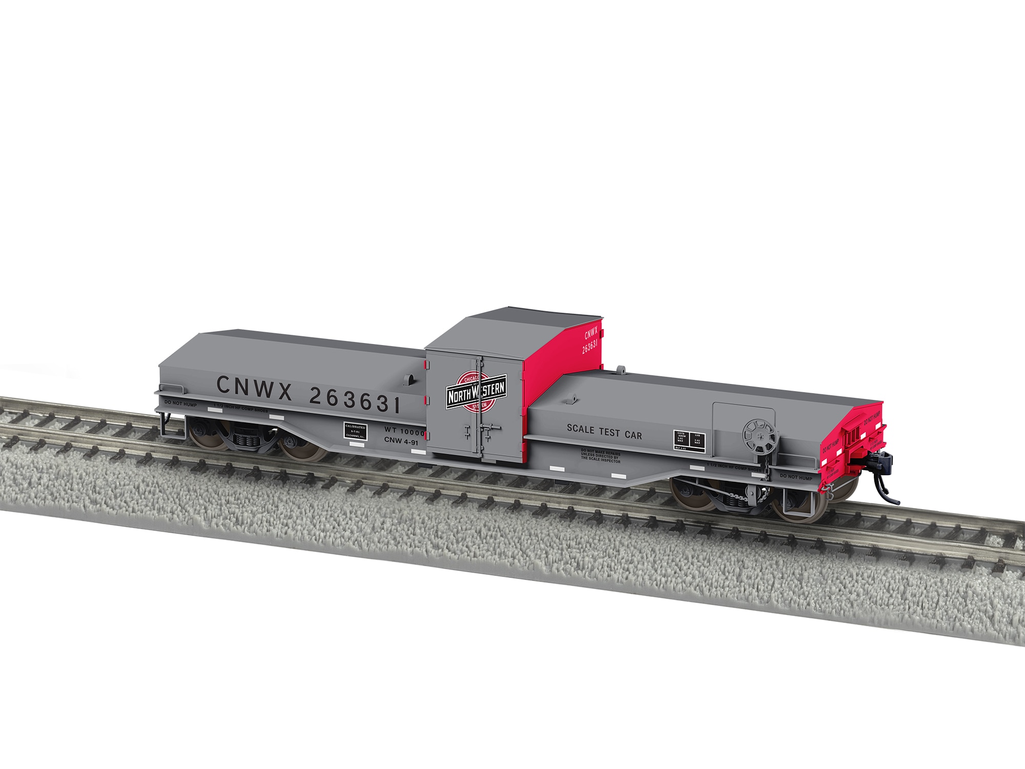 Chicago Northwestern Maxson Scale Test Car #263631